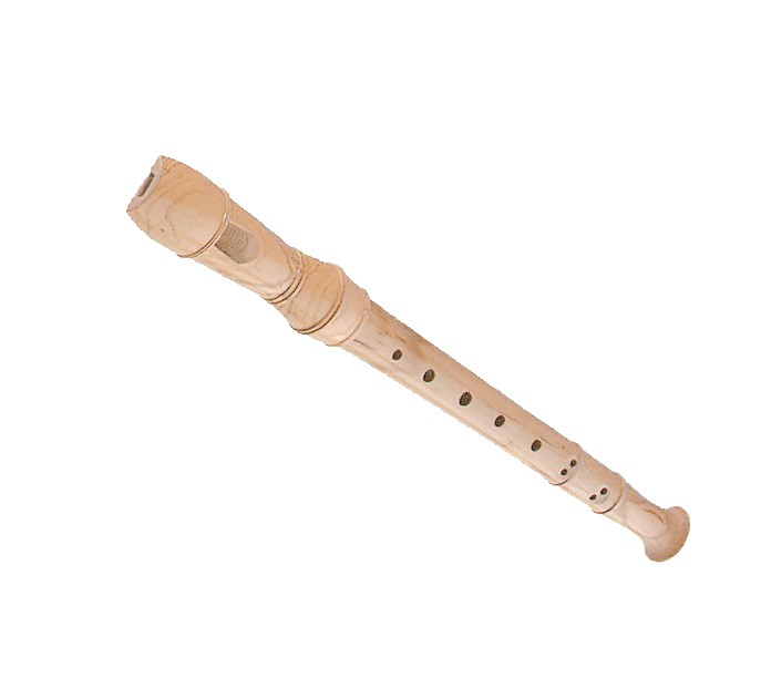 Blockflöte (aus Holz, 3-teilig)