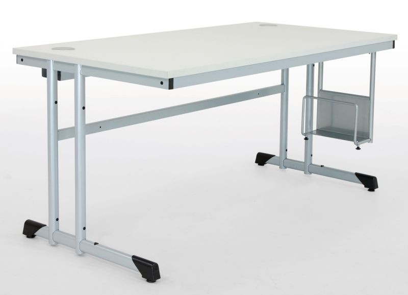 Computertisch SA II, C-Fuß-Objekttisch